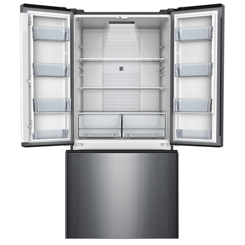 Kenmore 33'' 18 cu ft French Door Refrigerator - Stainless Steel -KKFD ...